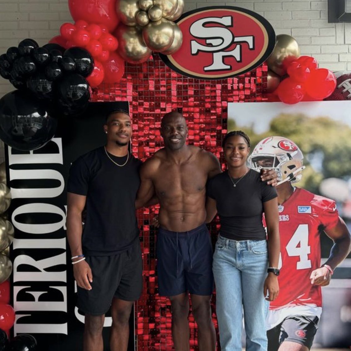 Terrell Owens 49ers Son