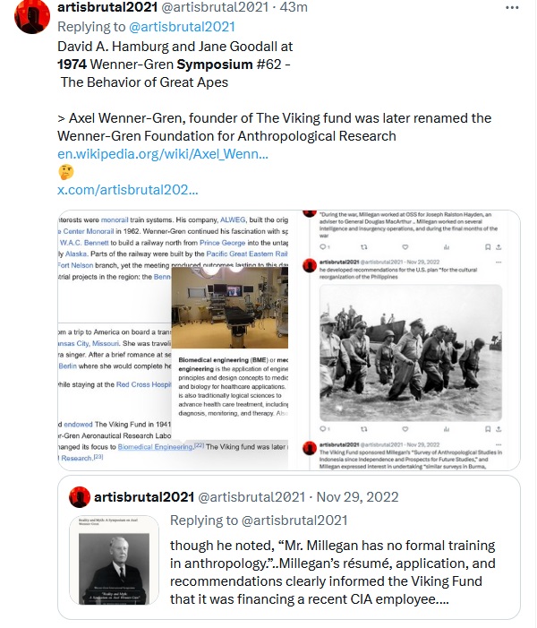 Because of the content in the book that Jane Goodall wrote about her ...