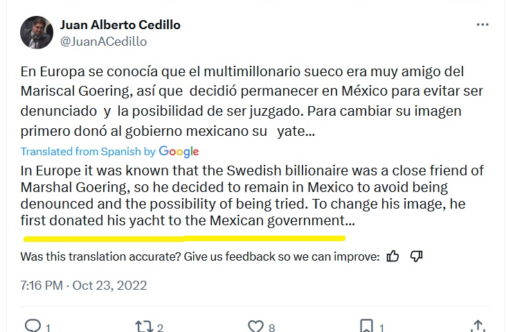 Because of the content in the book that Jane Goodall wrote about her ...