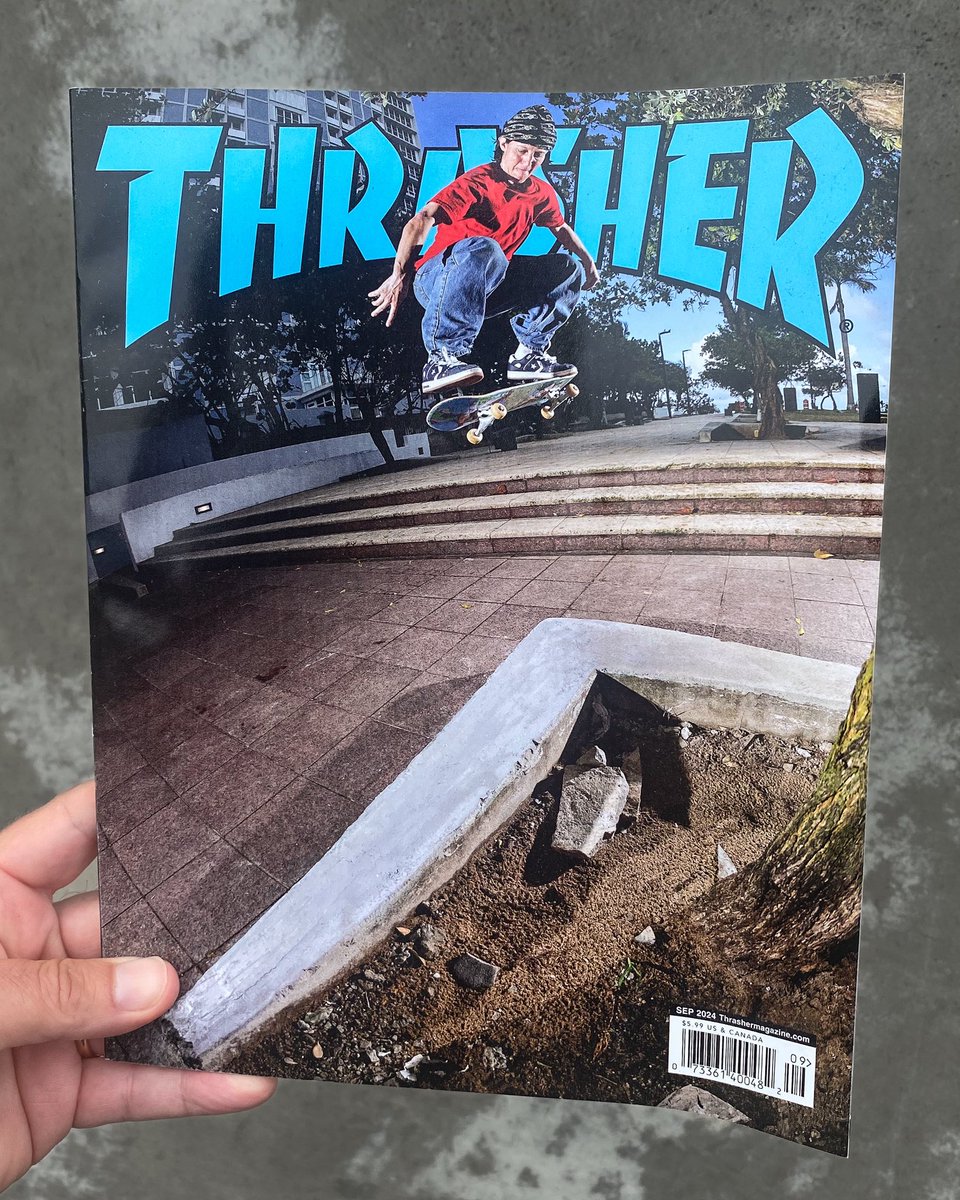 Thrasher Magazin Cover 2024 Thrasher Magazine April 2024 #525 Peter