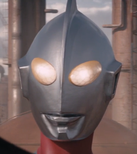 As a side note: Ultraman's face is also modeled directly from the ...