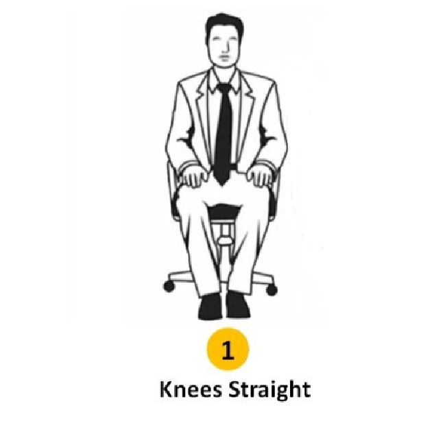 Ever wondered what a man's sitting positions says about his personality ...