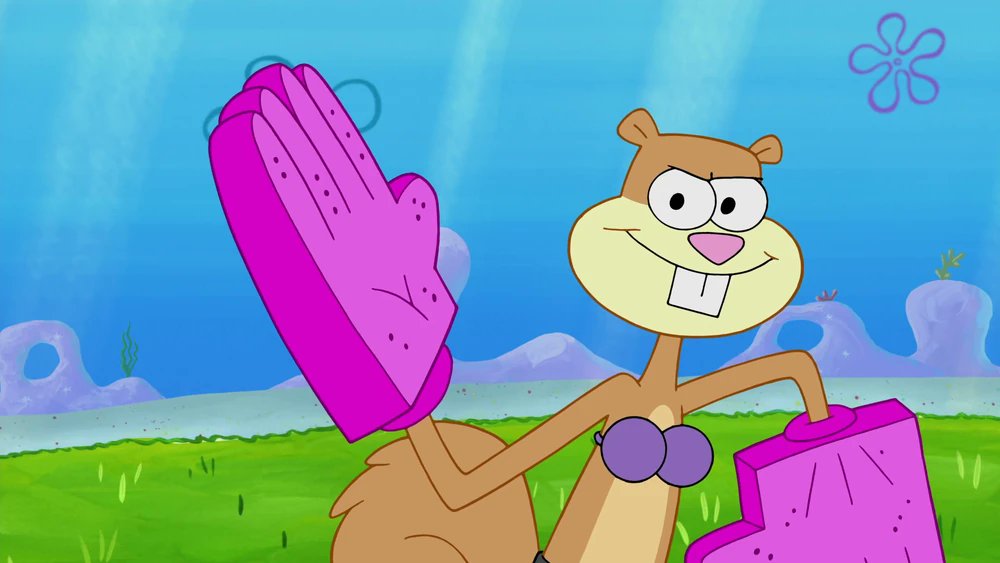 Sandy Und Spongebob Karate 8184