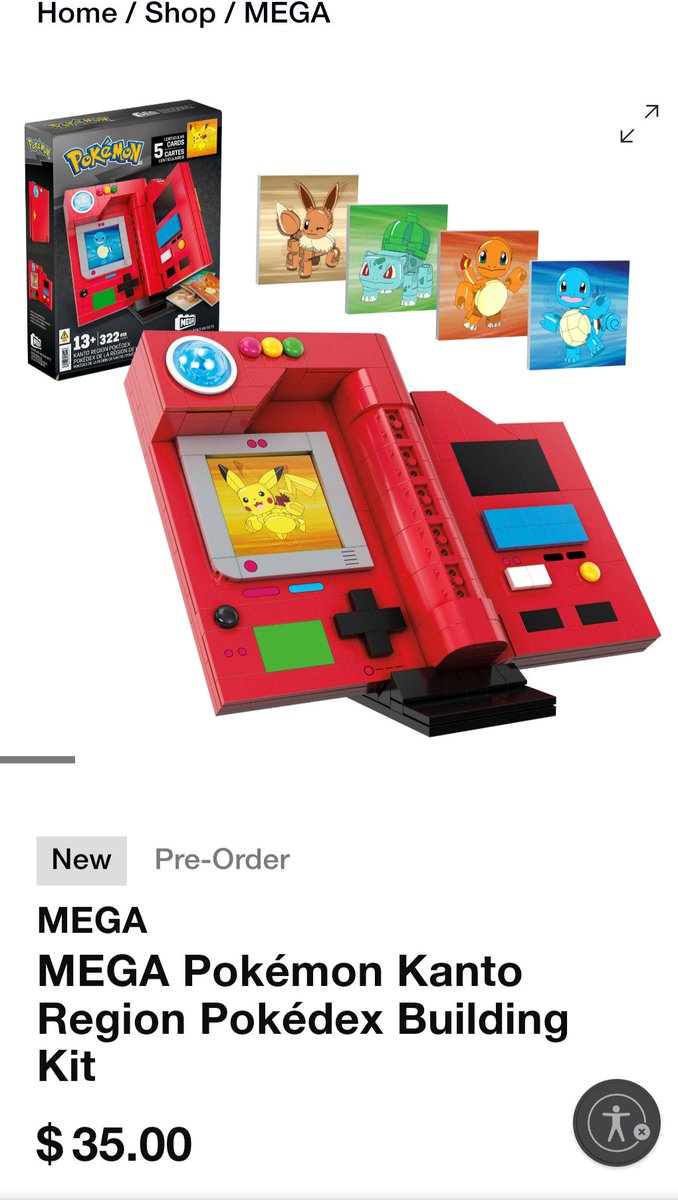 Pokemon Kanto Pokedex Mega