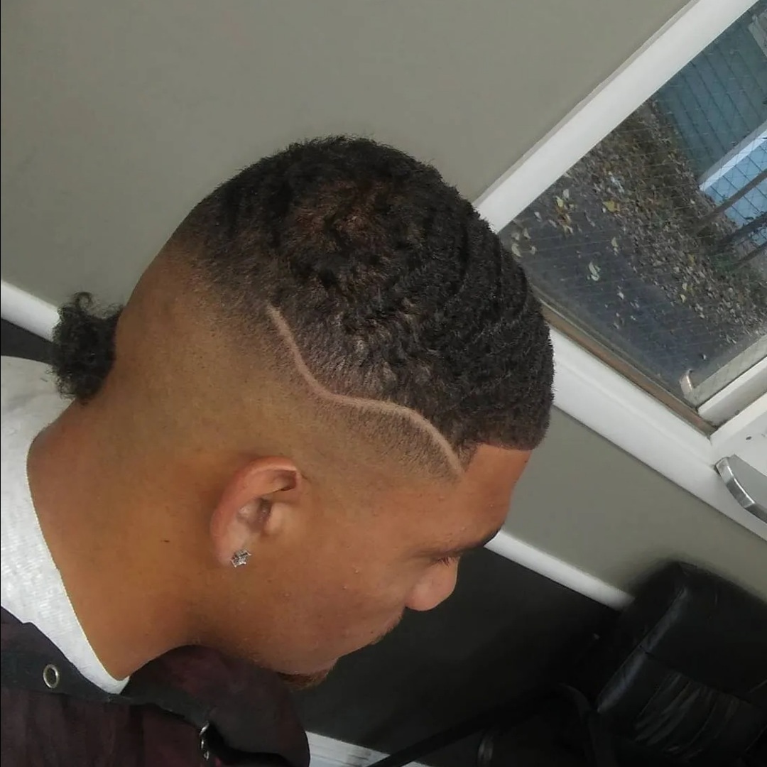 Mohawk Fade With Tail