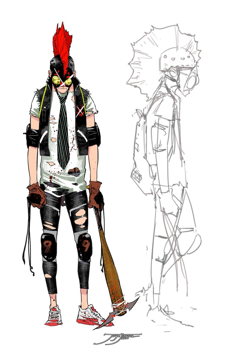 「Yay!! more ⁦⁩ figures based on my design」|Jorge Jiménezのイラスト