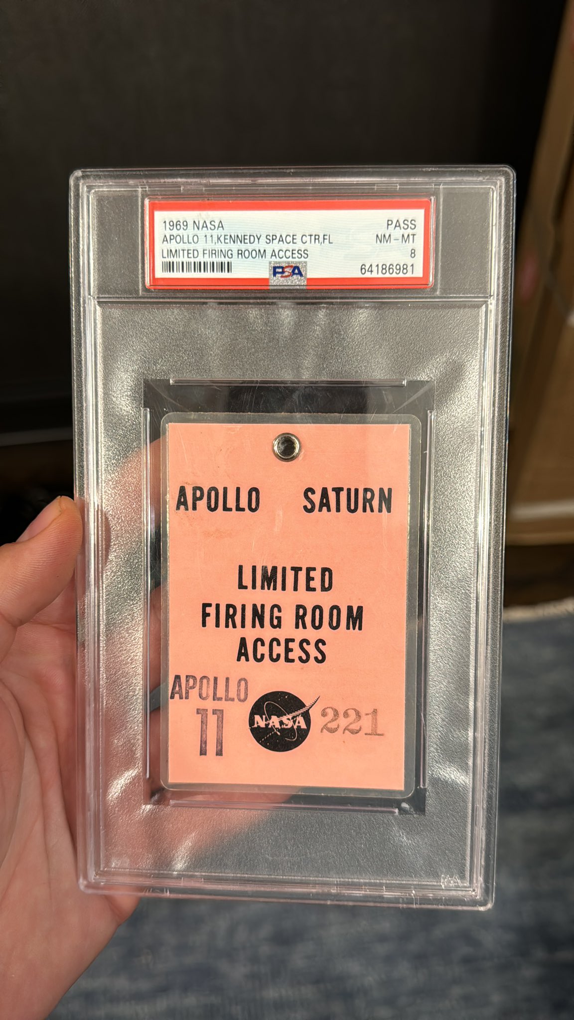 Nasa Mission Control Id Badge