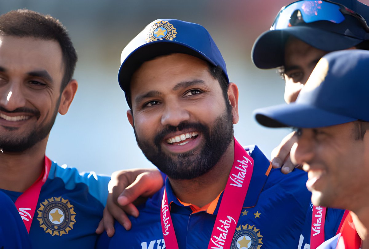 Rohit Sharma becomes the first Indian Captain to win the ODI & T20I series in England "OTD in ...