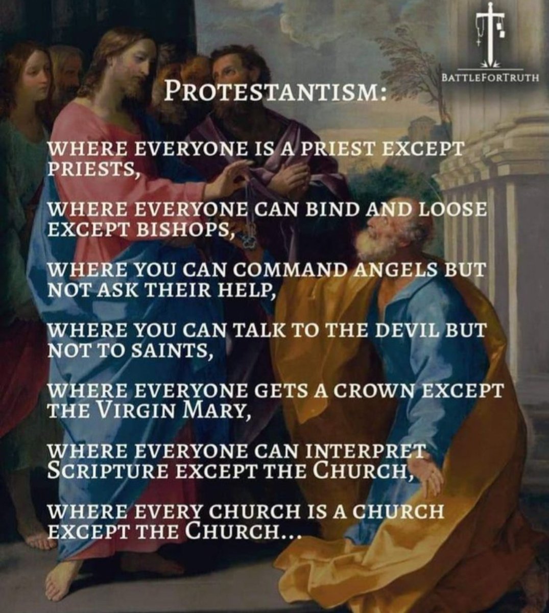 Things Reformed Protestants hate: - Logic - History - Authority ...