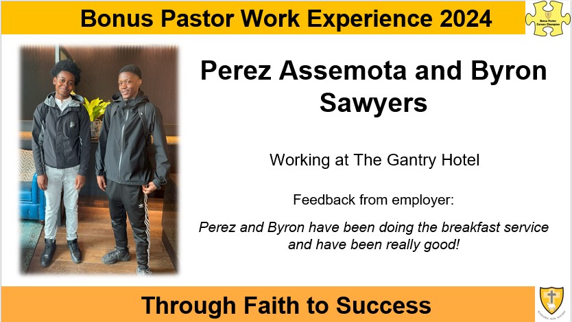 Principal's Welcome - Bonus Pastor Catholic College