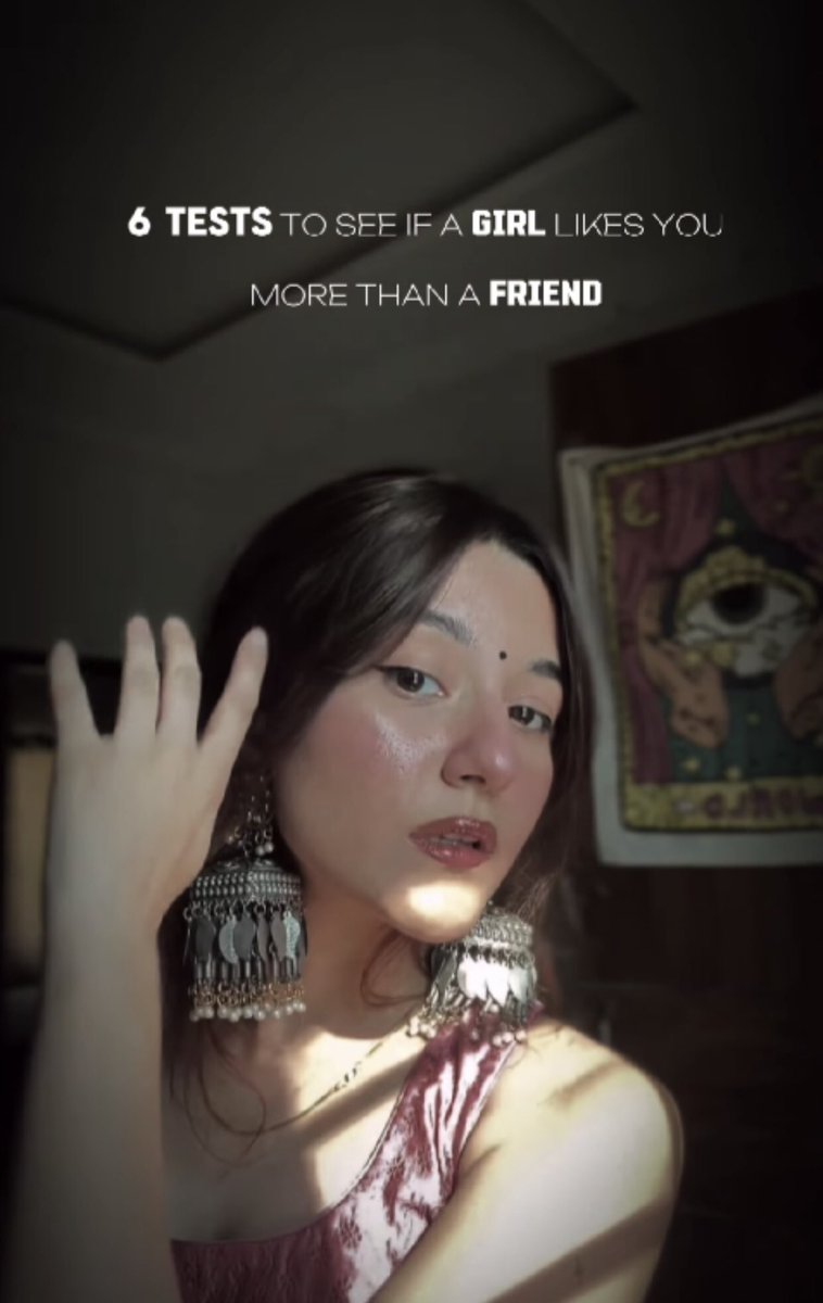 6 TESTS TO SEE IF A GIRL LIKES YOU MORE THAN A FRIEND A THREAD 🔖 ...