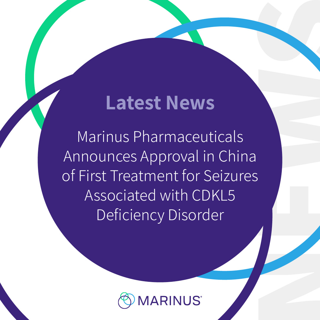 Marinus Pharmaceuticals Logo MRNS Marinus Pharmaceuticals, Inc.
