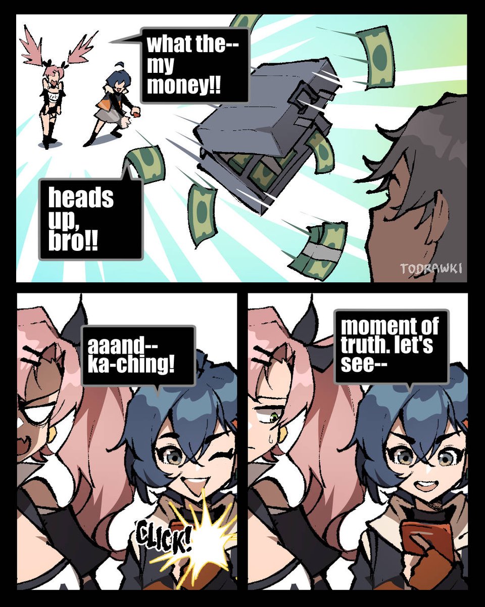 「Wisemaxxing #zzzero」comms open (1/5)の漫画