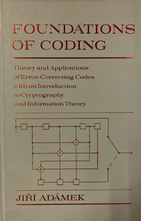 Foundation of coding, by Adamek, still a reference after being ...