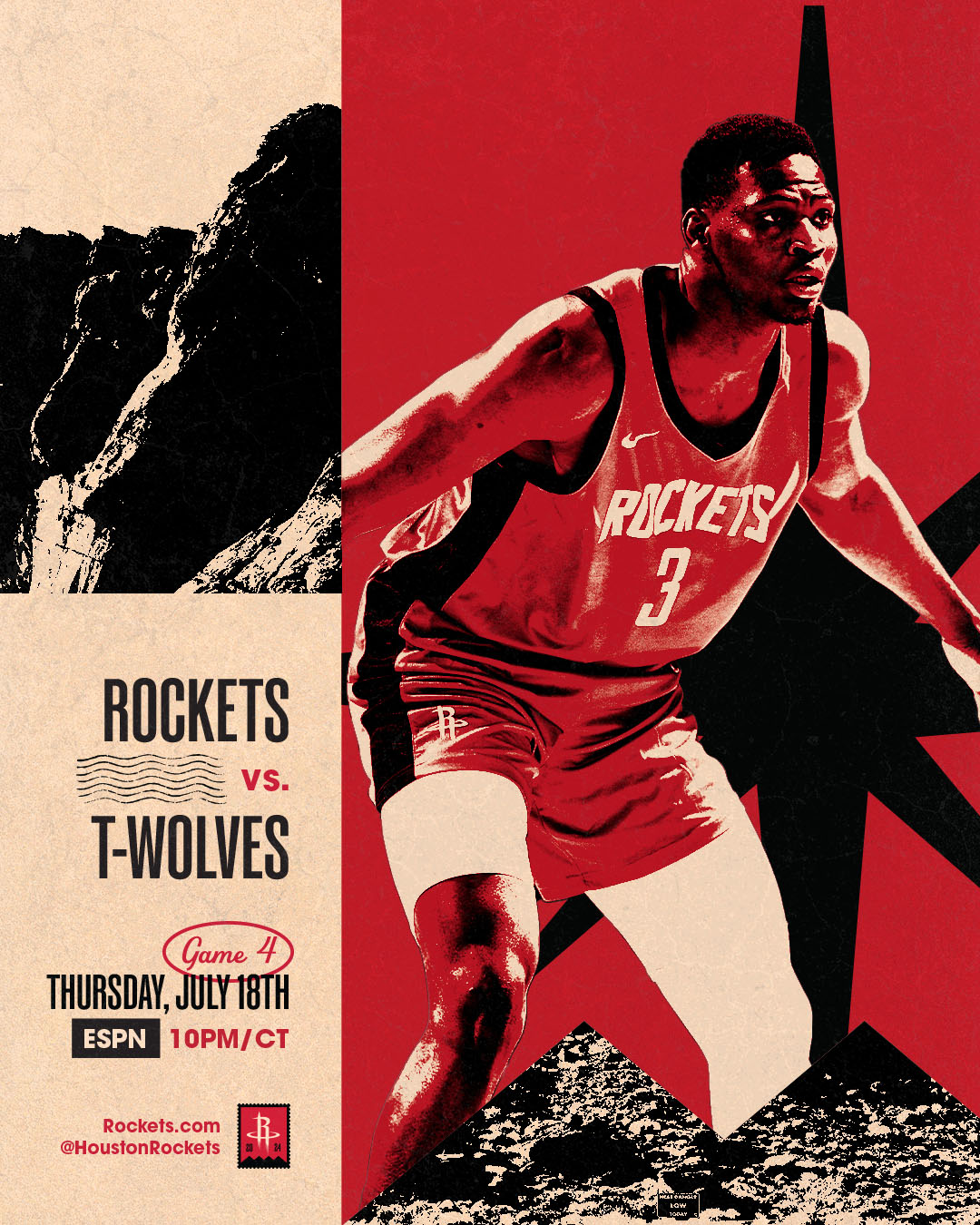 Houston Rockets 2018 Poster New NBA HOUSTON ROCKETS Allover Print 100%