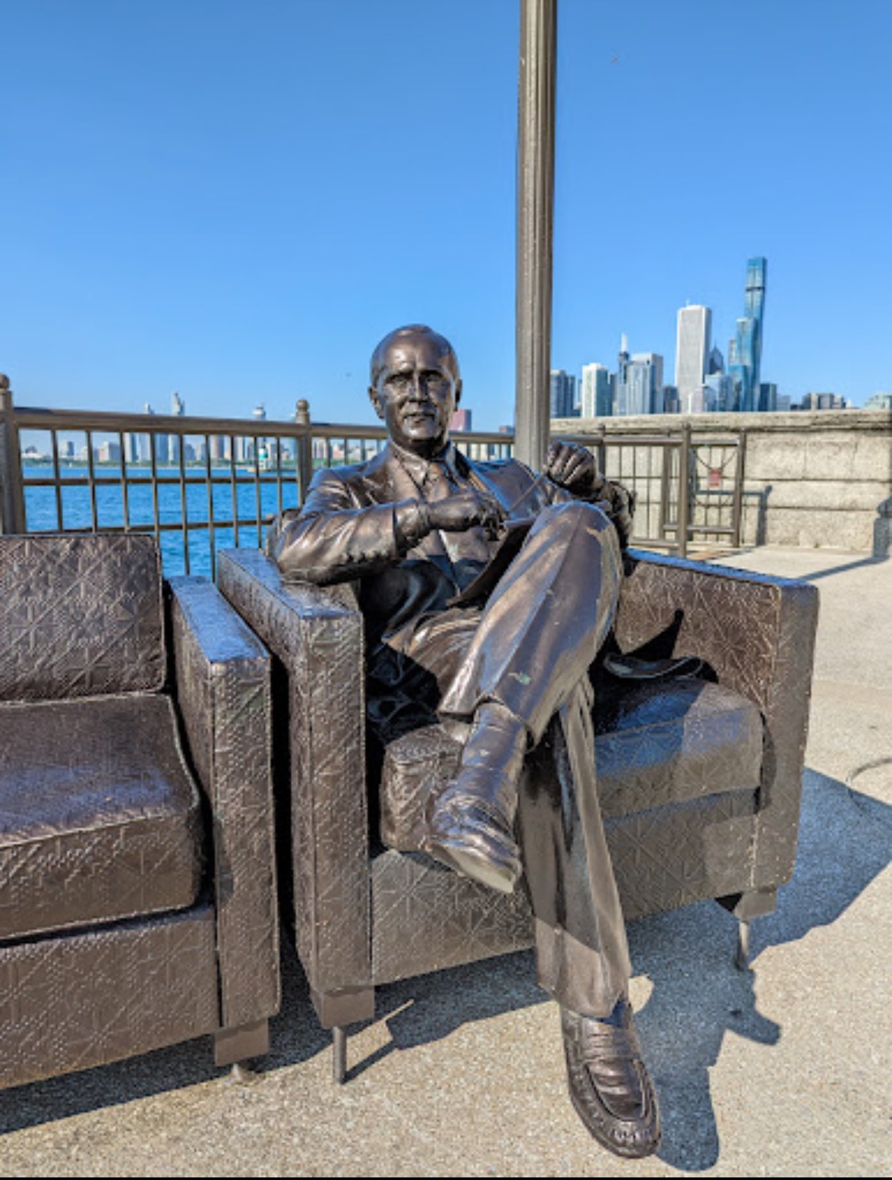 Bob Newhart Statue