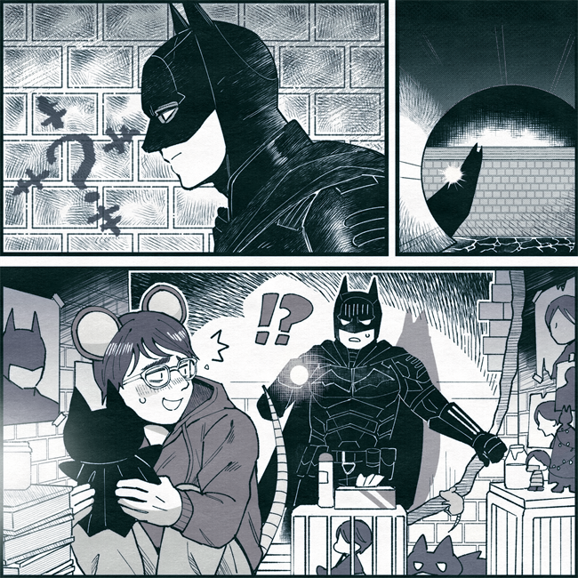 「riddlebat🐁🦇 下水道の推し活 」待ち田の漫画