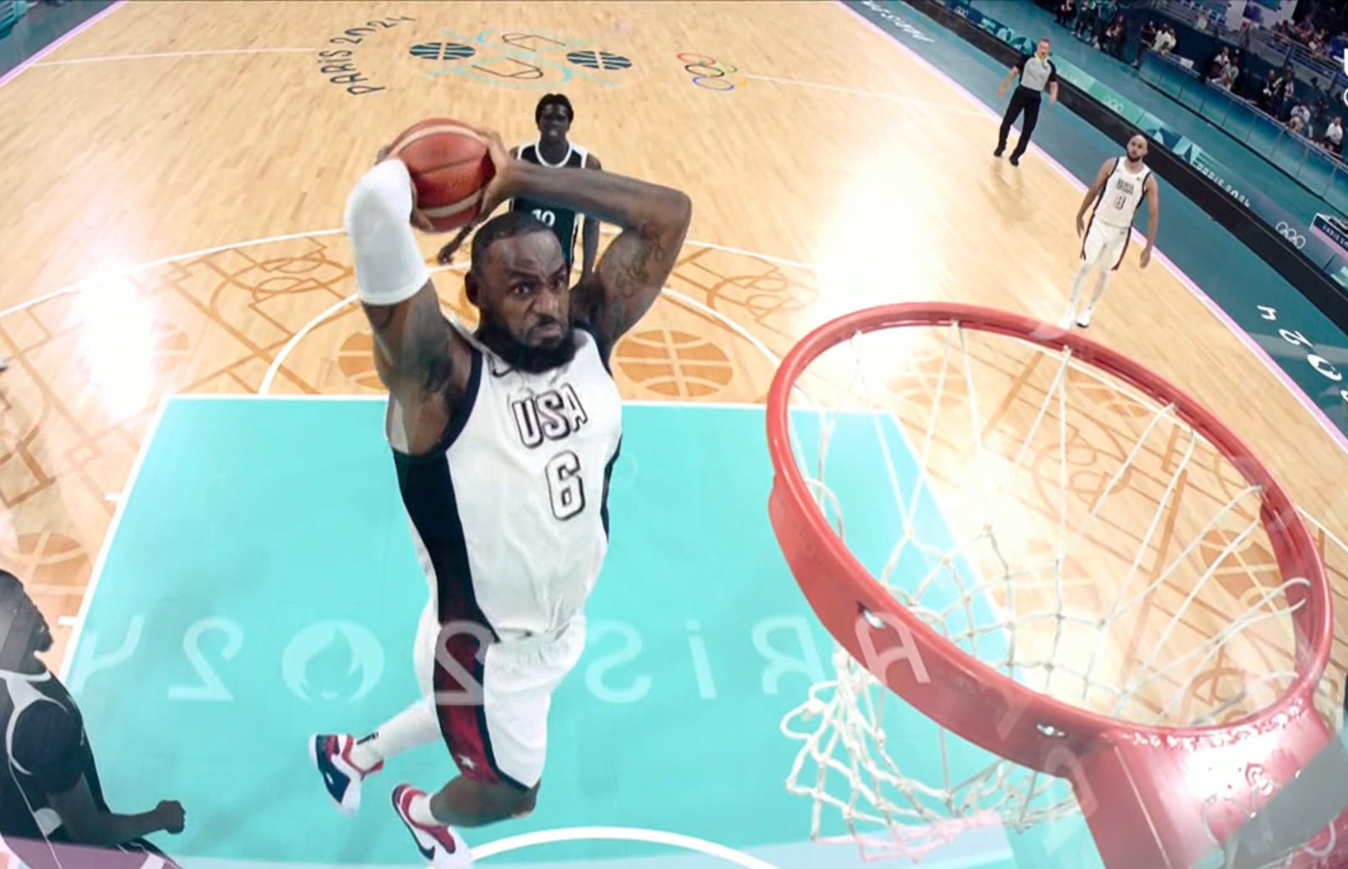 Lebron James Dunk 2024 Jul LeBron James Uses Game Winner To Lead Team