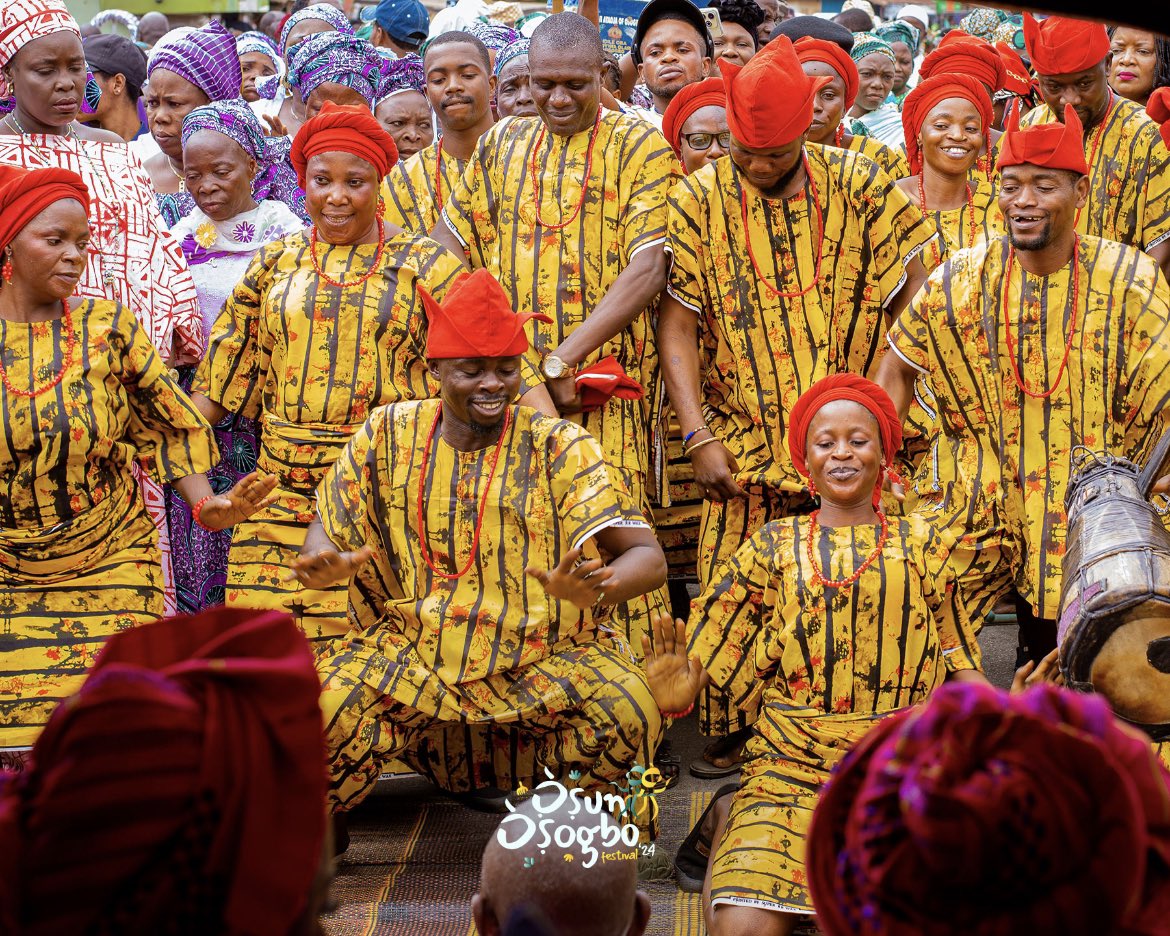 Osun Osogbo Festival Of Yoruba People Of Nigeria Africas