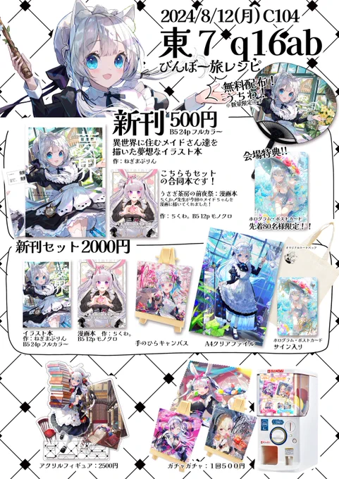 ねぎまぷりん🎨COMITIA153【東6と43ab】@negimapurinnの漫画作品一覧