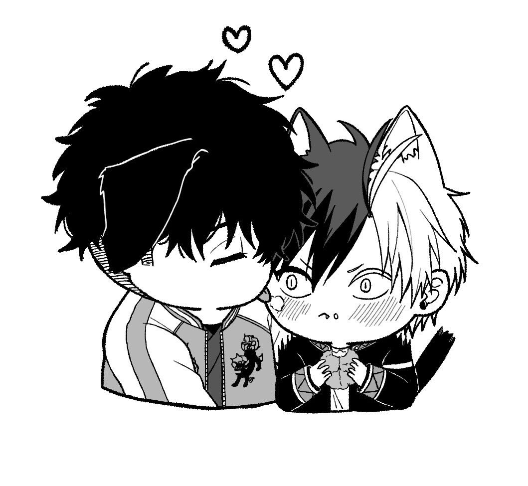 「かめさく(とがさく)🐢🌸/やまさく⛰🌸 🌸のもじゃもじゃ呼びネタ 」芋けんぴ(原稿中)7月参加の漫画