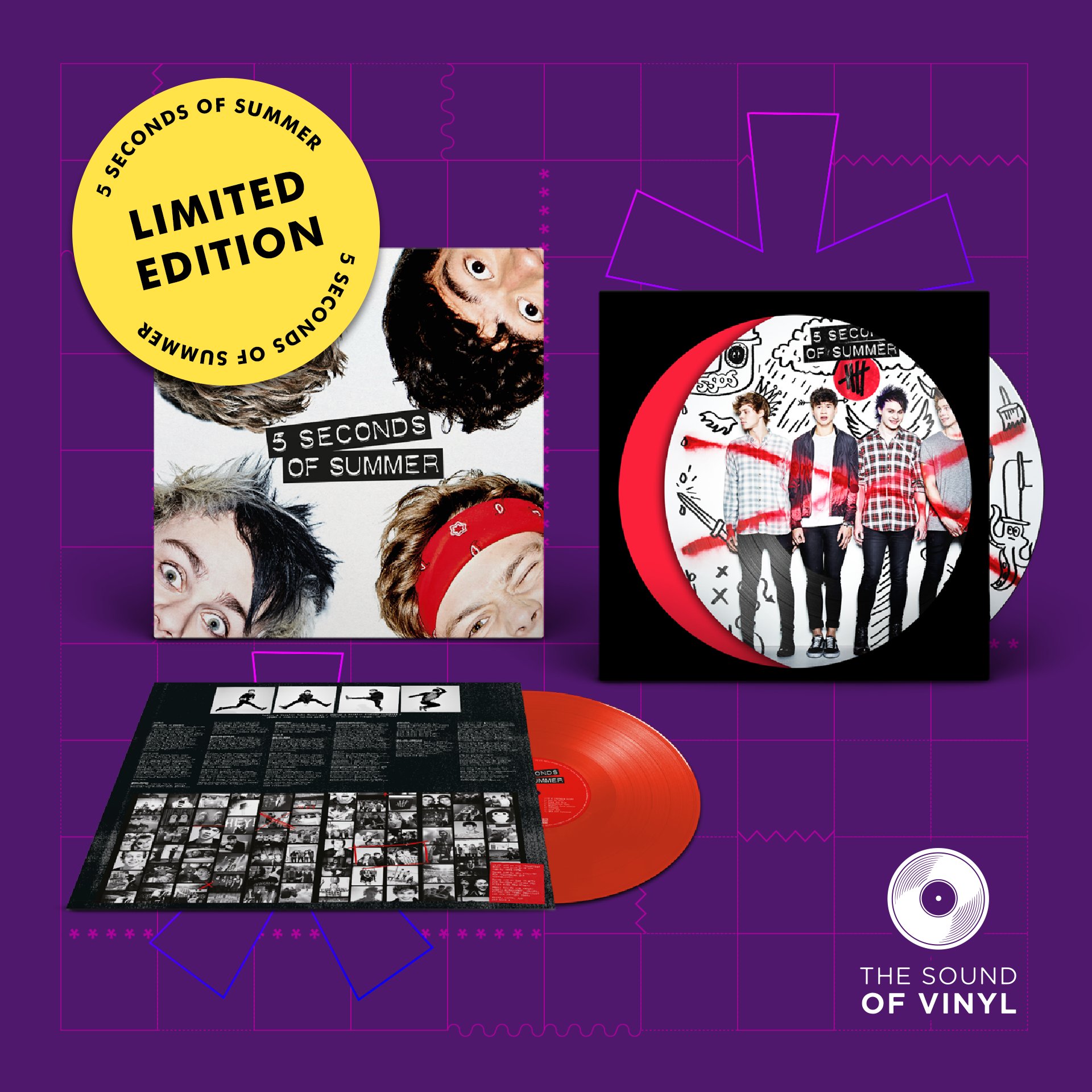 5 Seconds Of Summer Album Cover