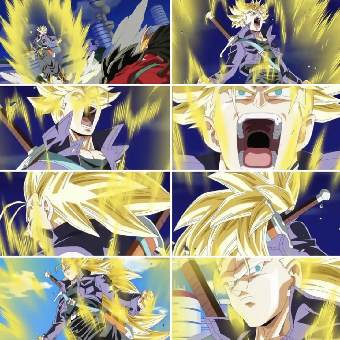 Super Saiyan 3 Future Trunks Super Saiyan 3 Future Gohan By Moxie2D On