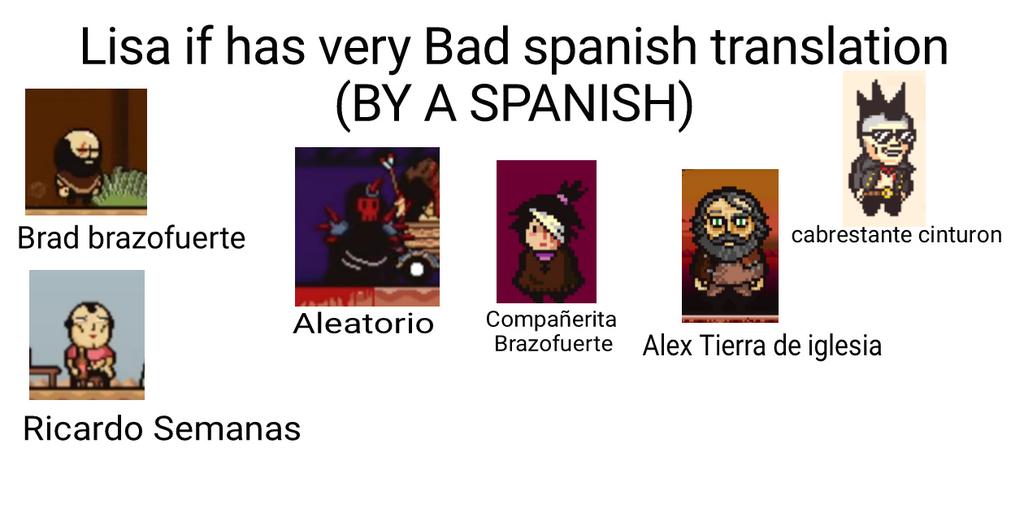 Bad Spanish Translation