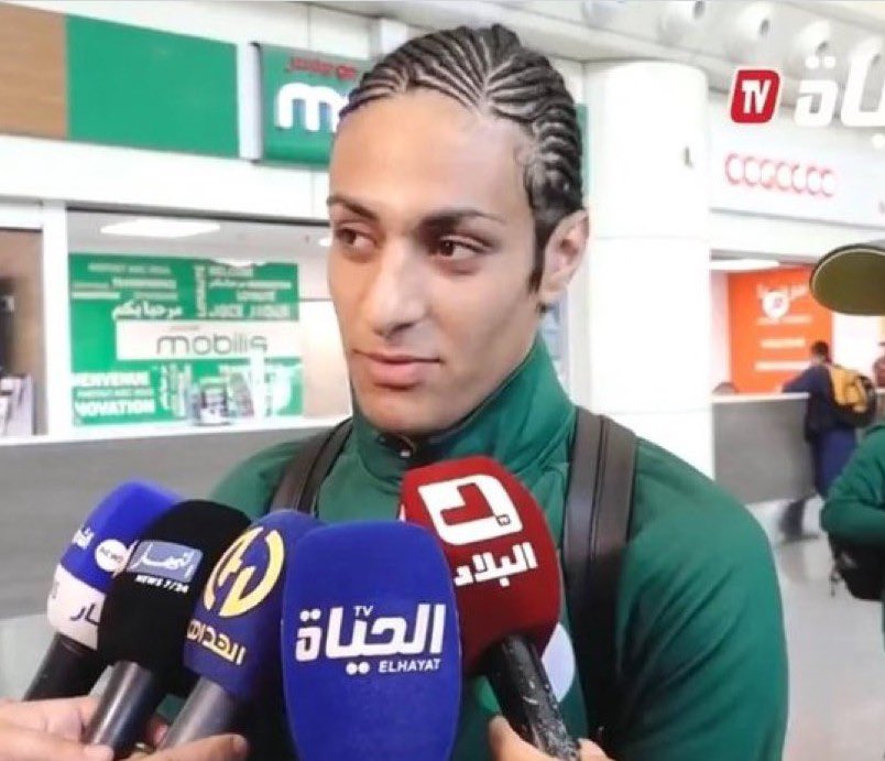 After beating Italian female boxer Angela Carini at the Paris Olympics ...