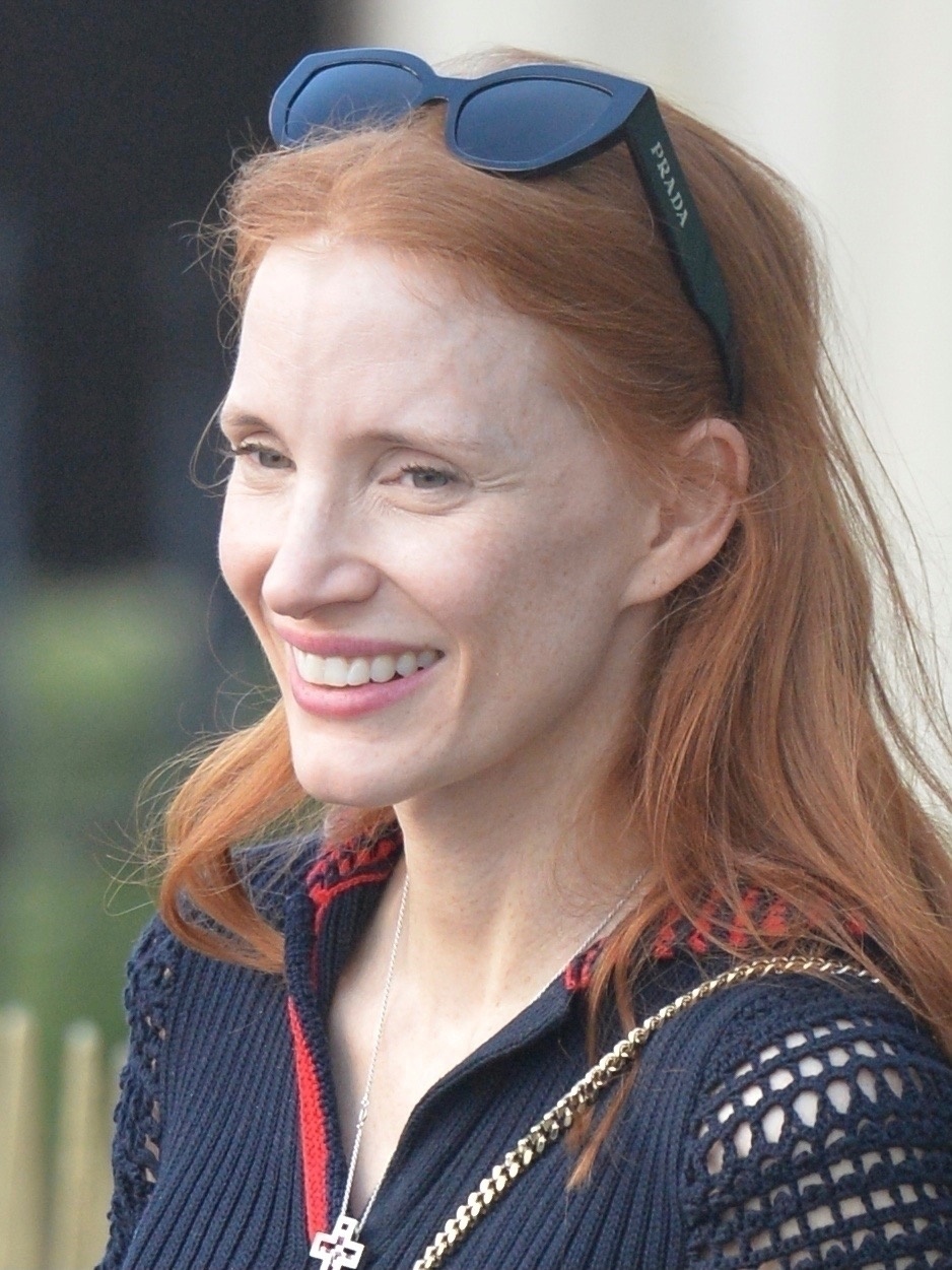Jessica Chastain No Makeup Seductively Stunning: Hollywood's Hottest