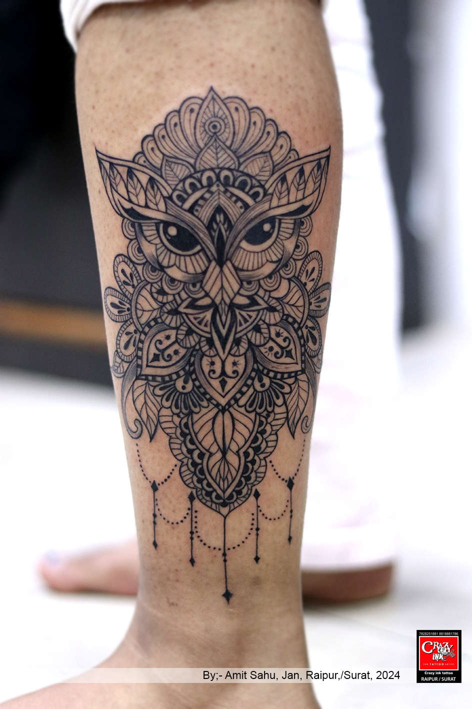 Owl Tattoos On Leg 20+ Coolest Owl Tattoos Ideas – MyBodiArt