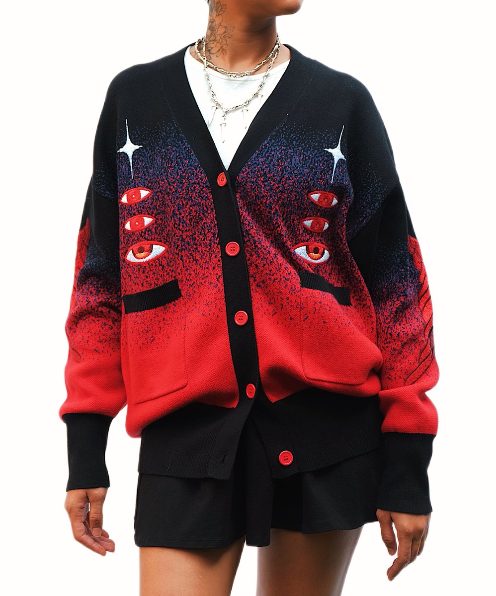 「very limited amount of Demon Cardigan st」|meyo 🌸 artcade #70のイラスト