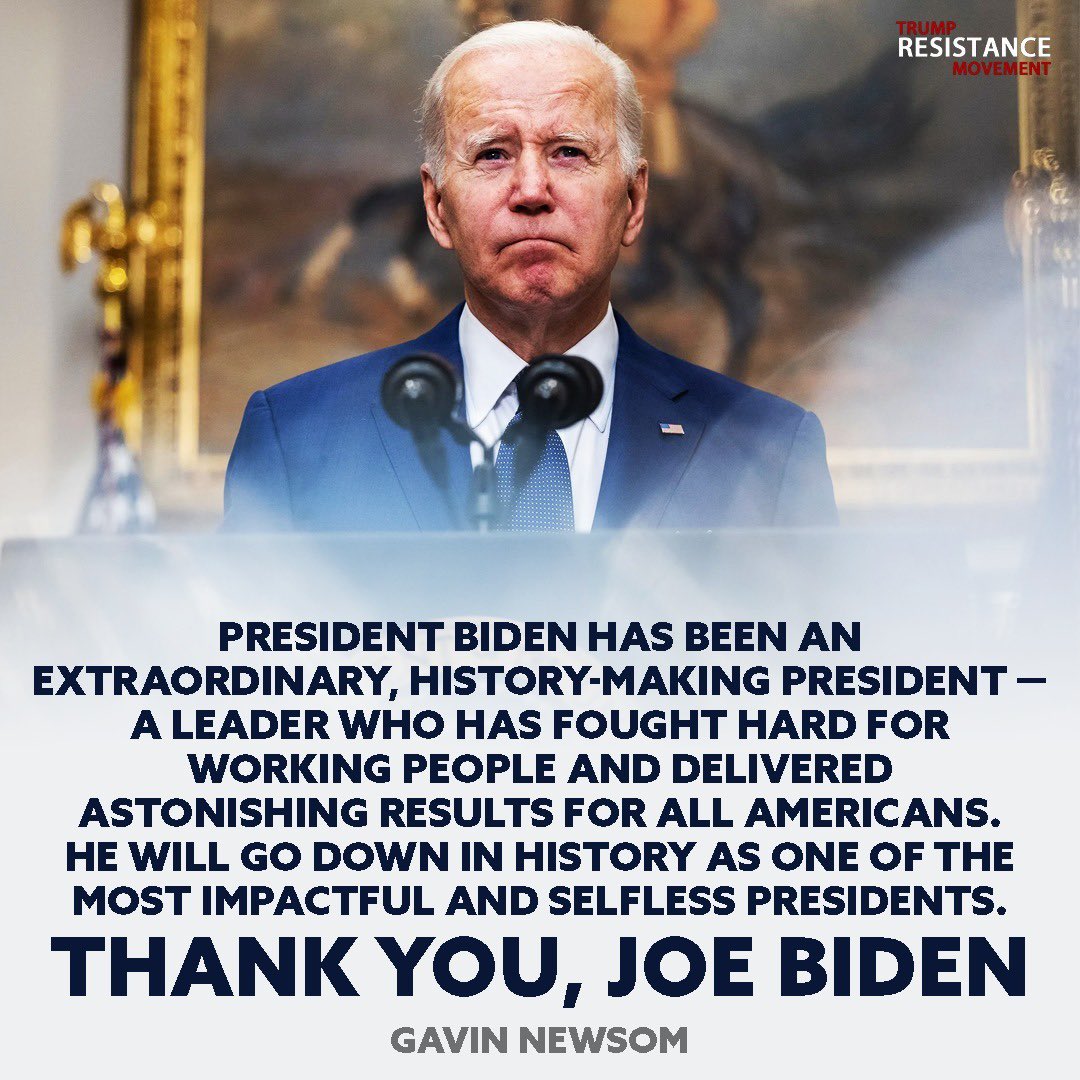 Thank you President Biden - Democratic Underground Forums