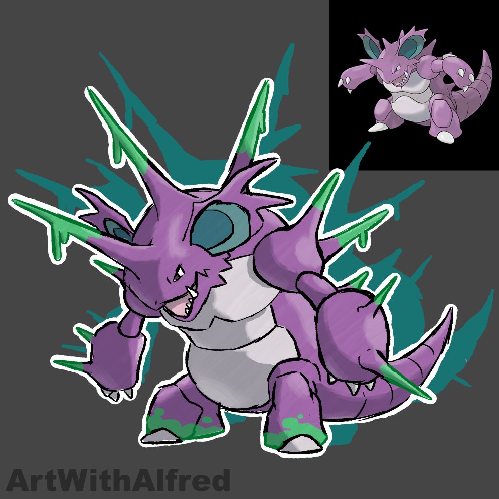 Nidoking Mega Evolution