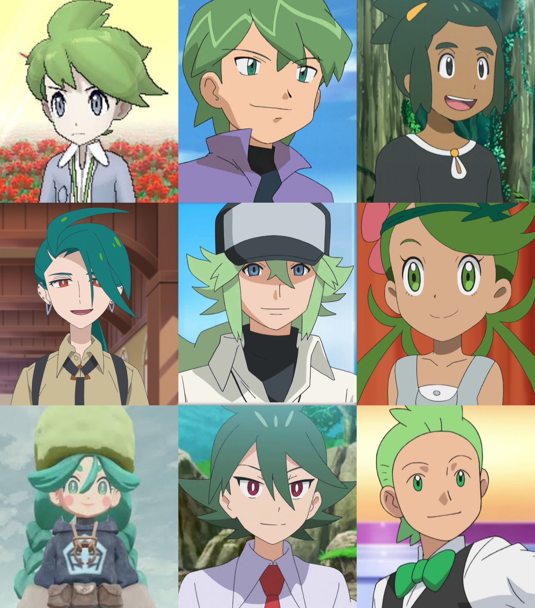 Pokemon Green Character Female