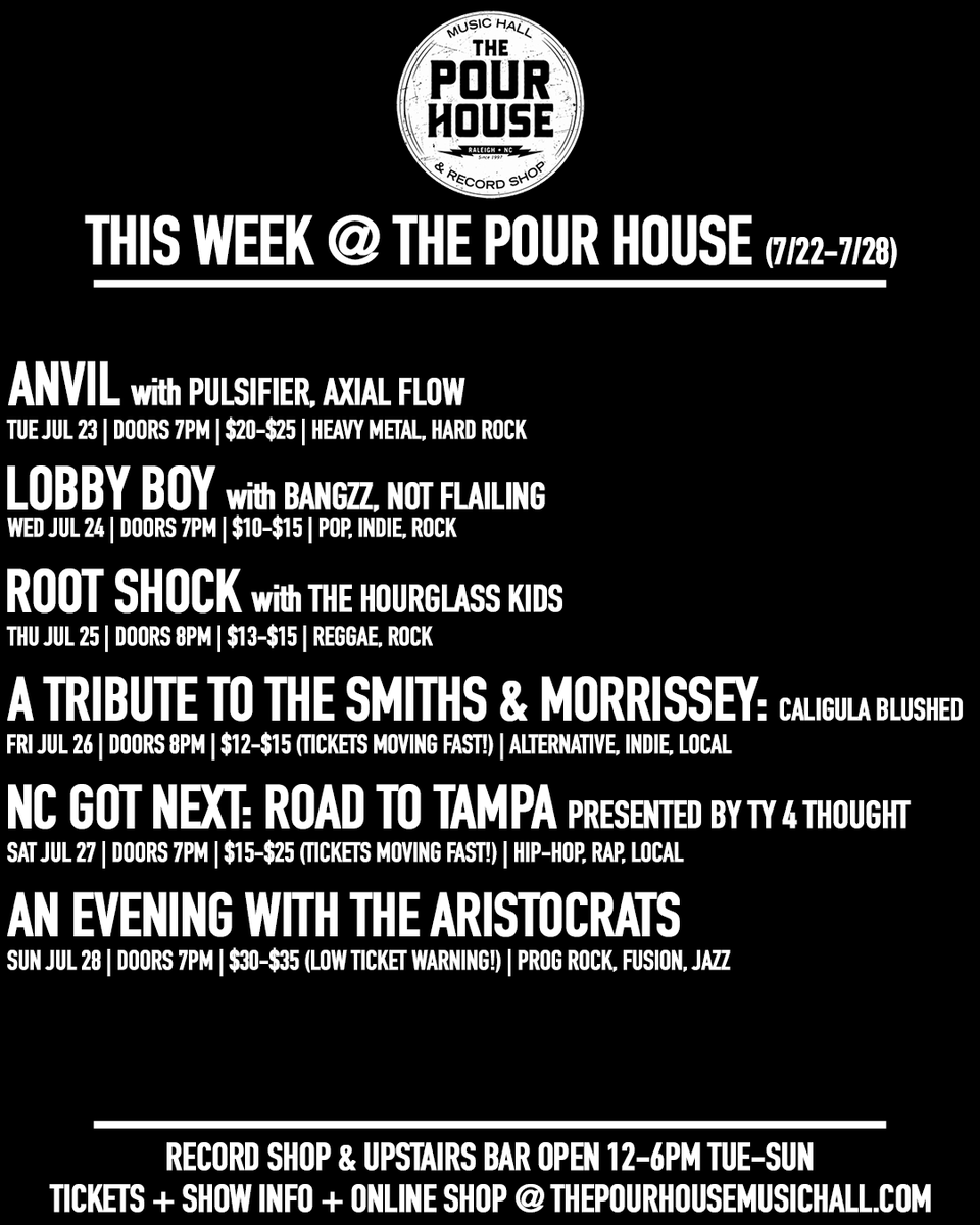 The Pour House Music Hall & Record Shop (@ThePourHouse) / Posts / X