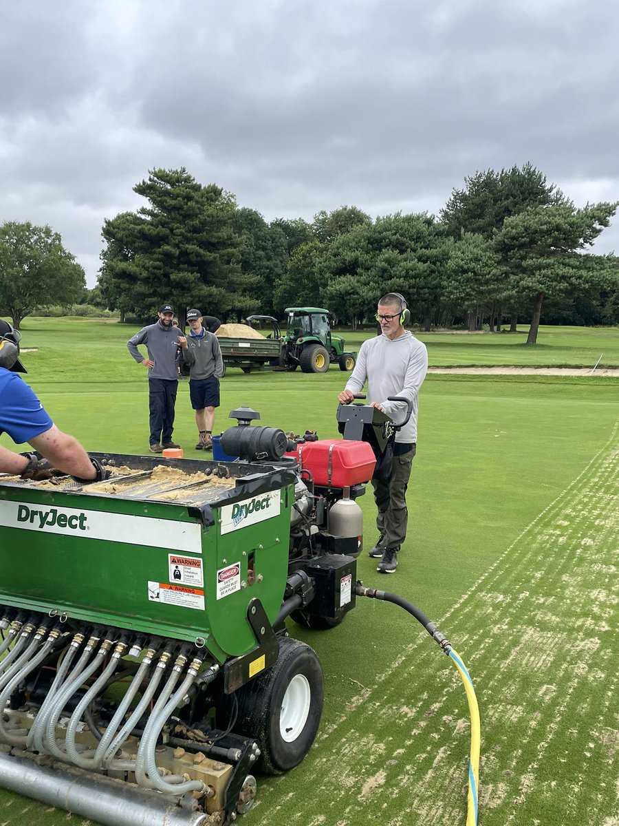 DryJect – The Only Machine in the World that Aerates, Topdresses, and ...