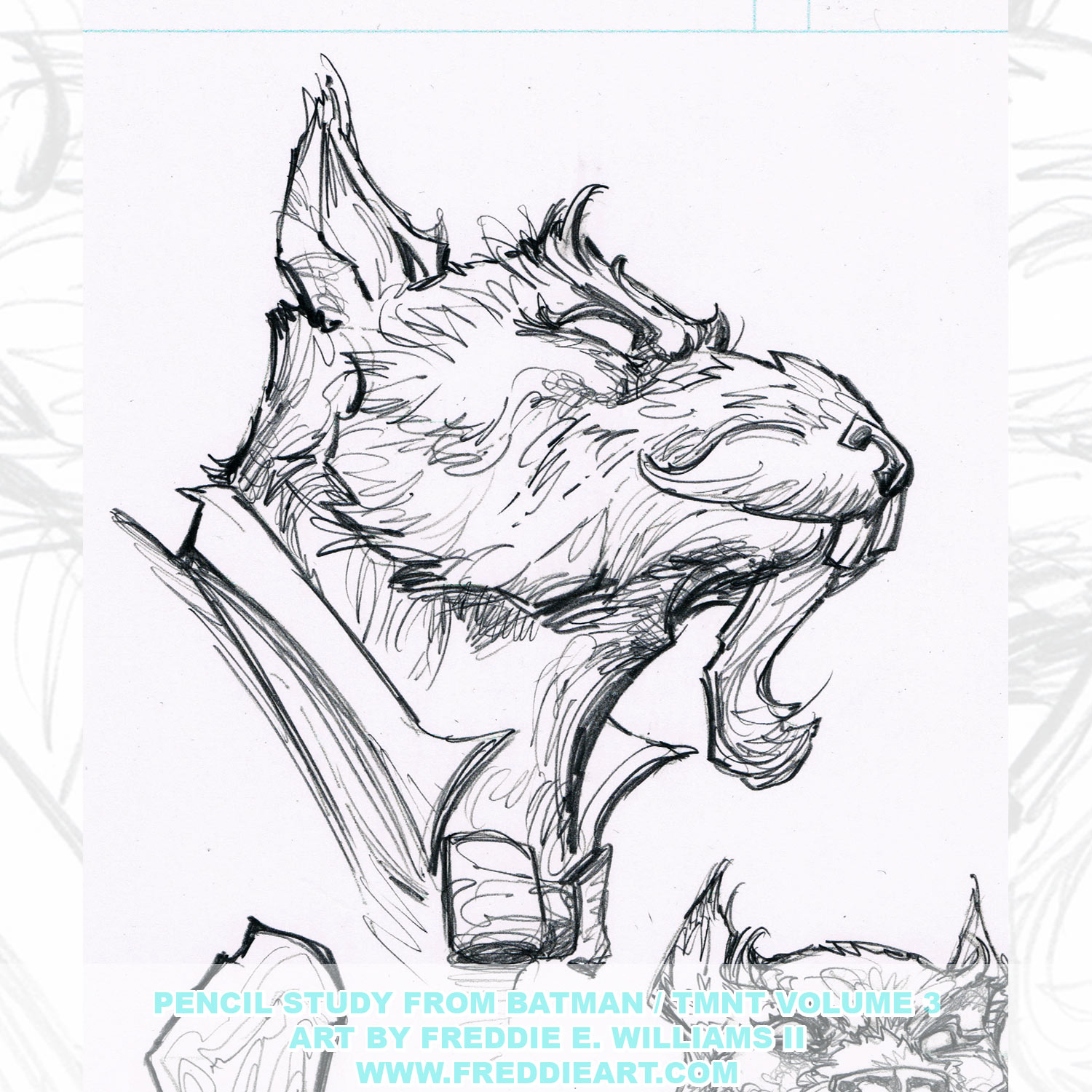 Master Splinter Drawing