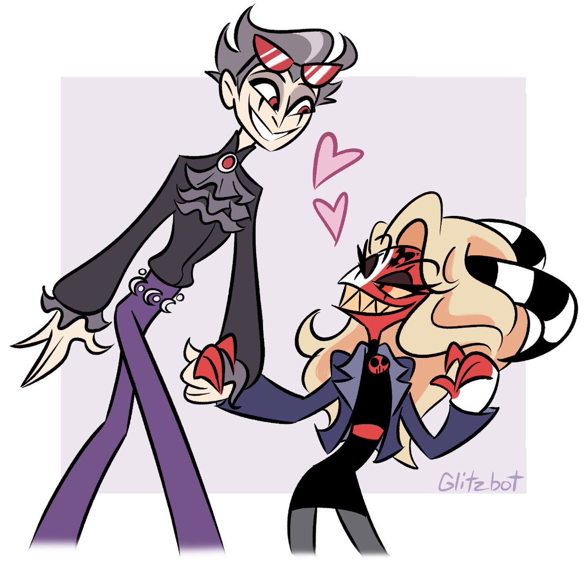 「stolitz in human disguises 」|glitzbot のイラスト