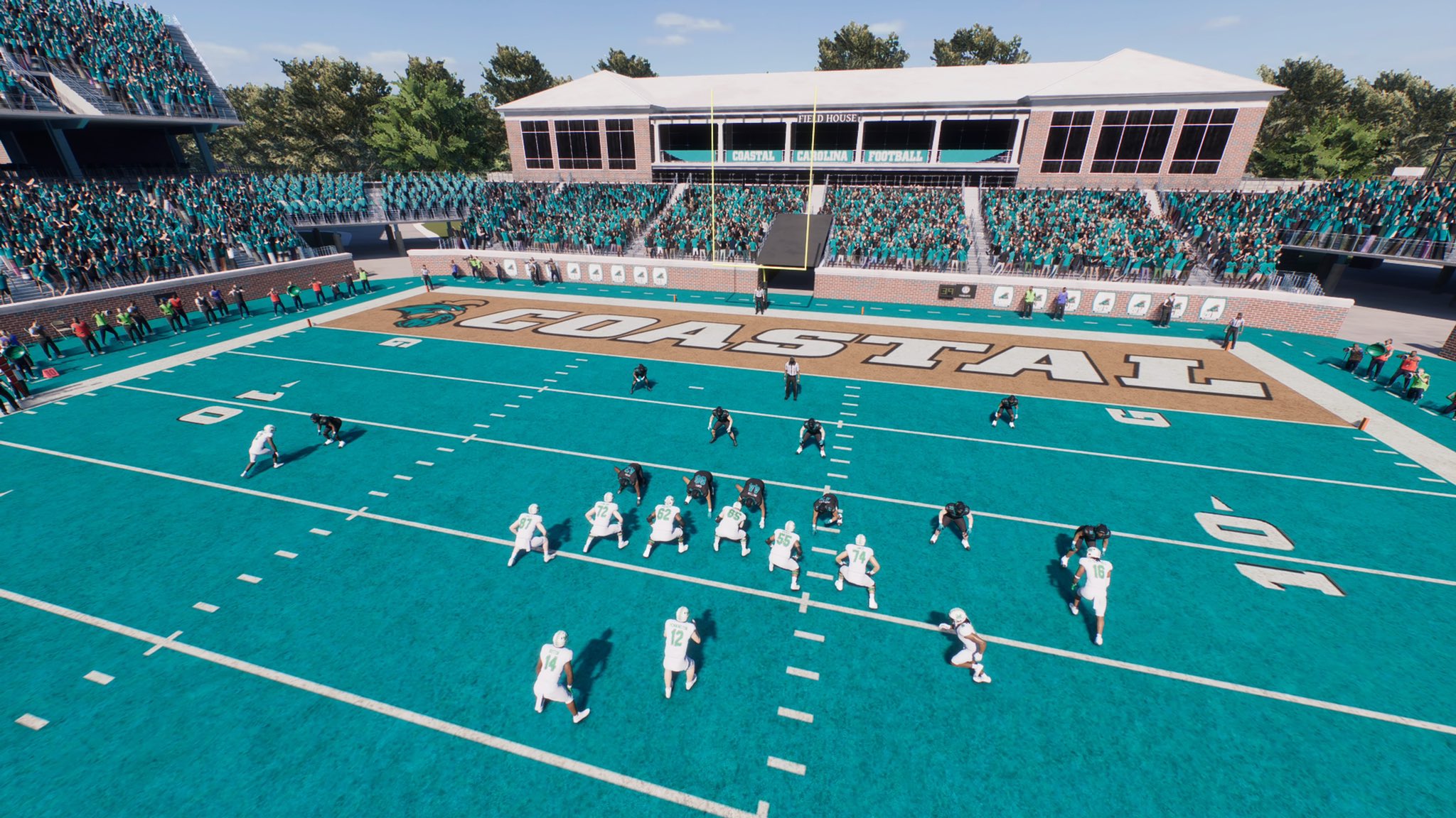 Coastal Carolina Football Field 2024 Myrtle Beach Bowl To Feature
