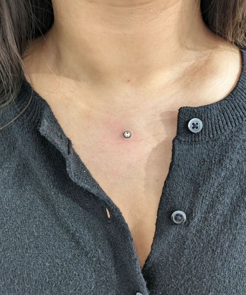 Dermal Piercing Chest Tumblr Hindsight 20/20: How I Would Have Done My