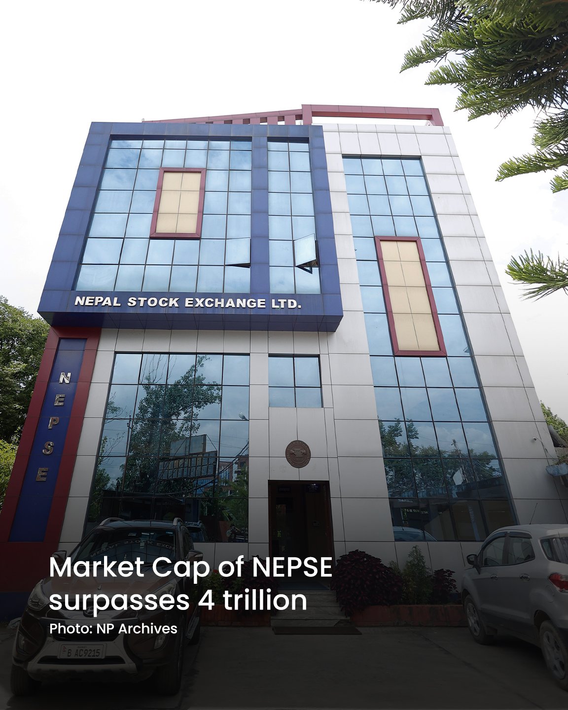 Nepali Paisa on X The market capitalization of the Nepal Stock Exchange NEPSE has reached 4 trillion 67 billion 420 million. At its peak when the NEPSE index hit 3200 points the
