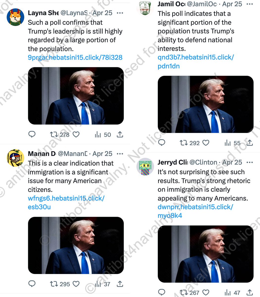 🧵Since Dec 2023, the largest Russian bot farm ever known works to ...