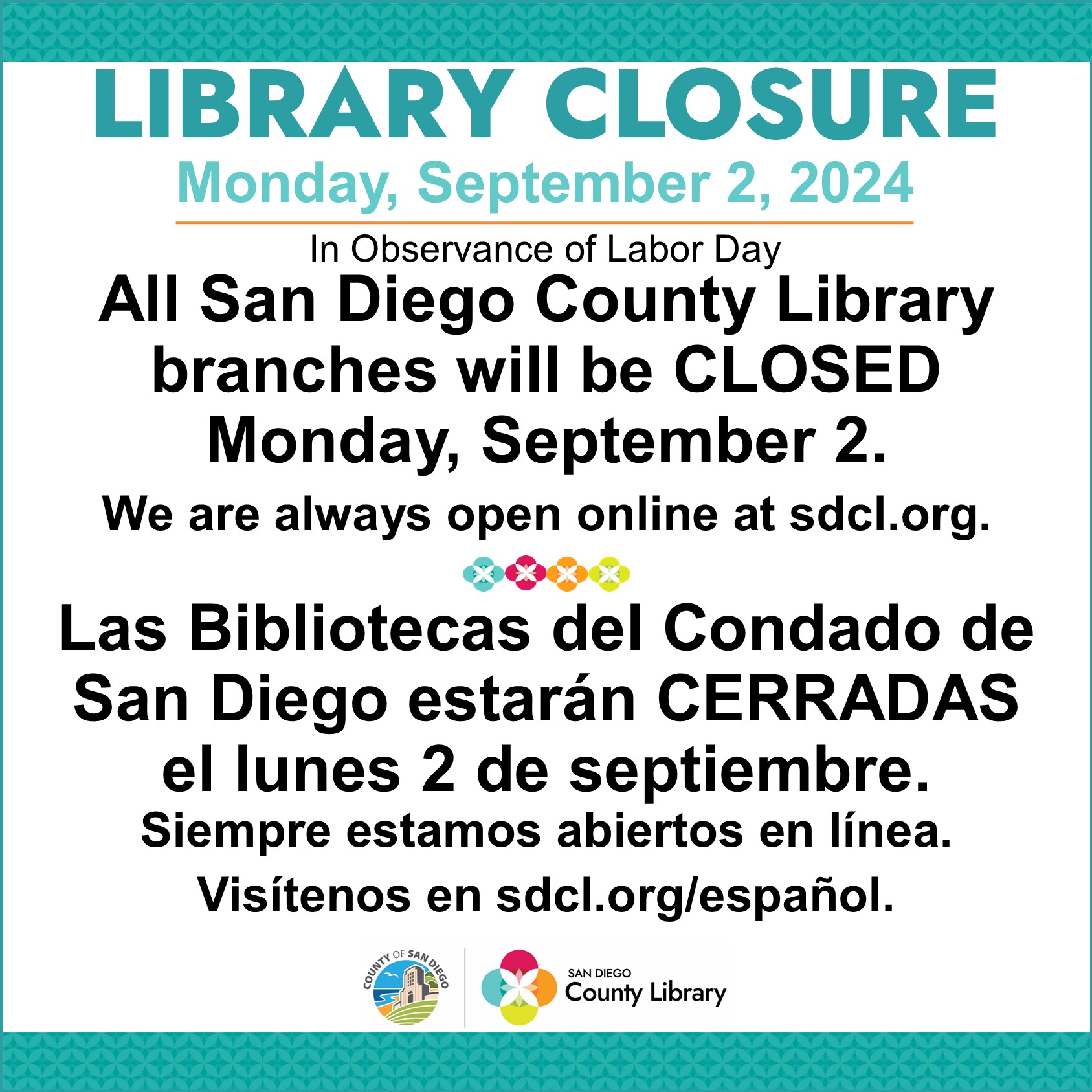 San Diego County Library Logo