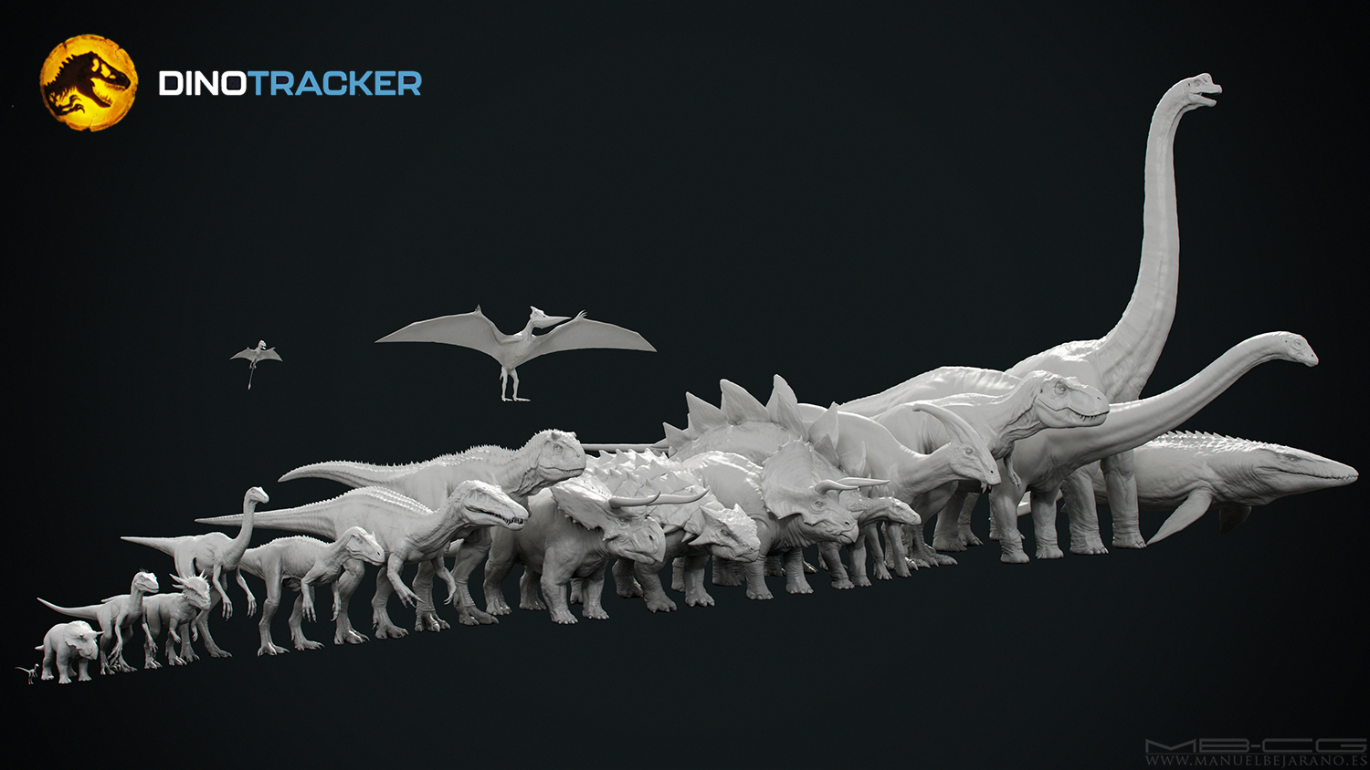 Dinosaur Size Chart
