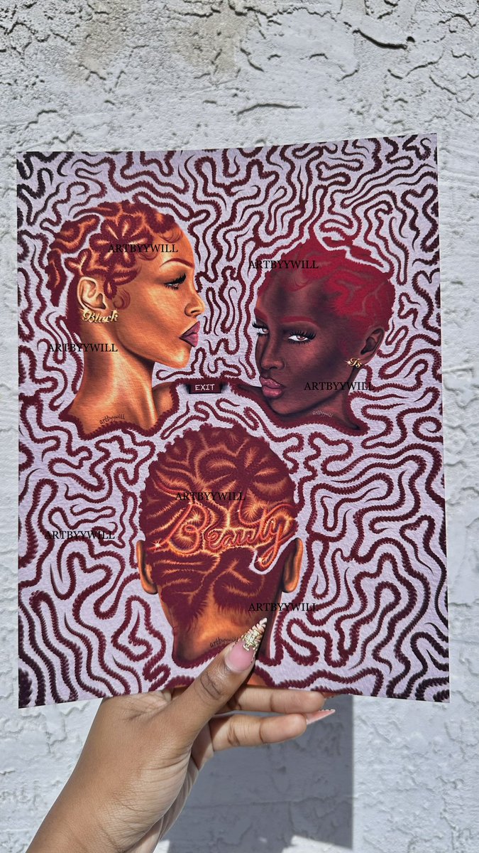 「Pink Braided Mazes (An actual maze)」Will👩🏾‍🎨の漫画