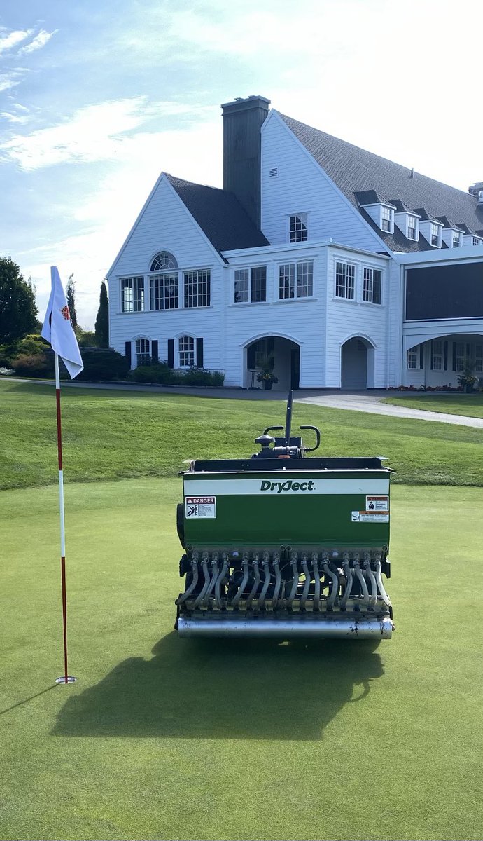 DryJect – The Only Machine in the World that Aerates, Topdresses, and ...