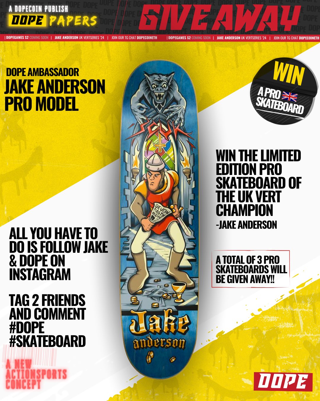 Jake Anderson Skateboarding