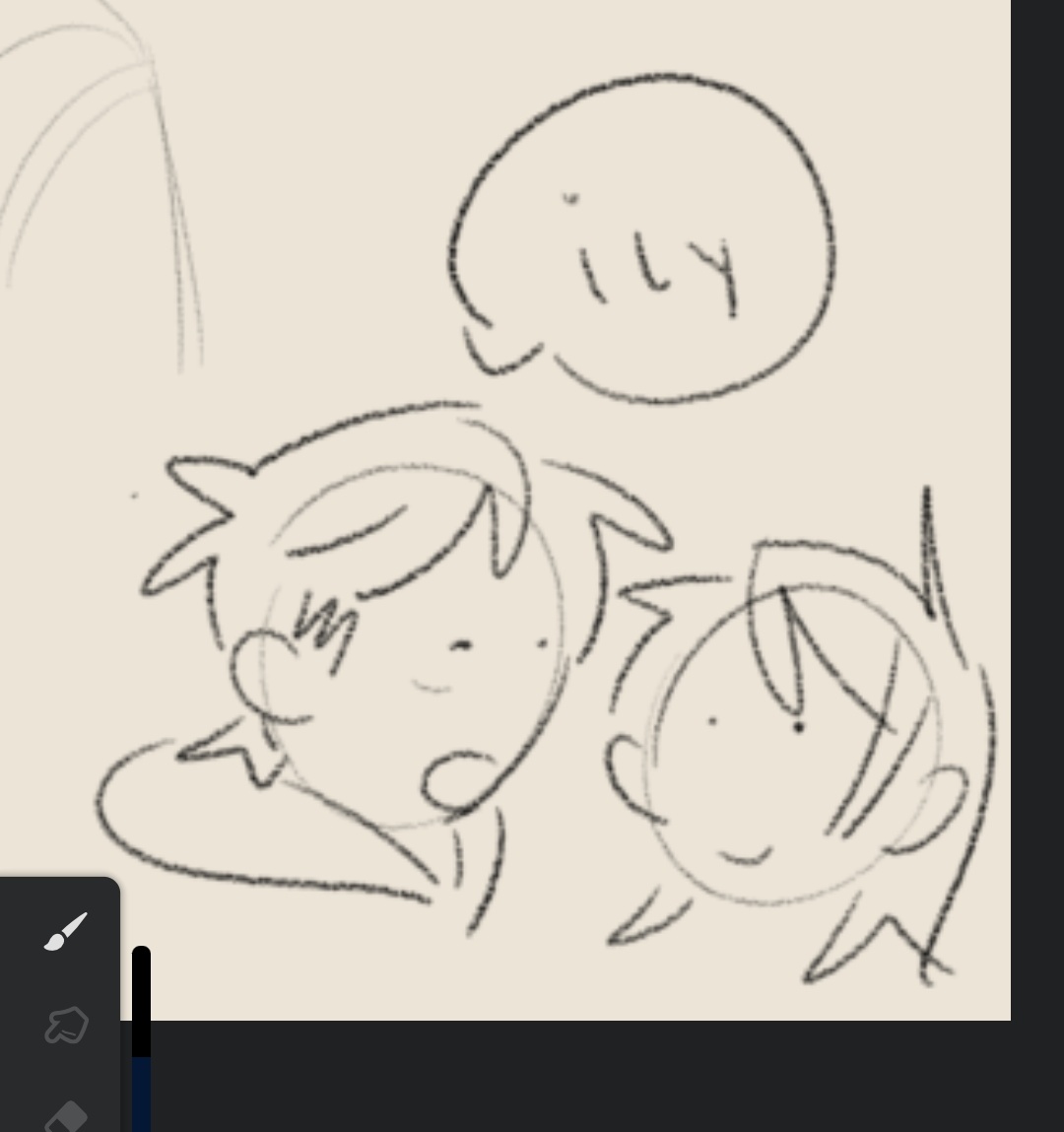 「Sometimes i also use the super basic free brush on ibispaint」alin🦈 priDEMONthの漫画