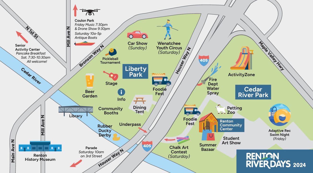 Boeing Renton Map Parking Lot 11 Georgetown To South Park Safety